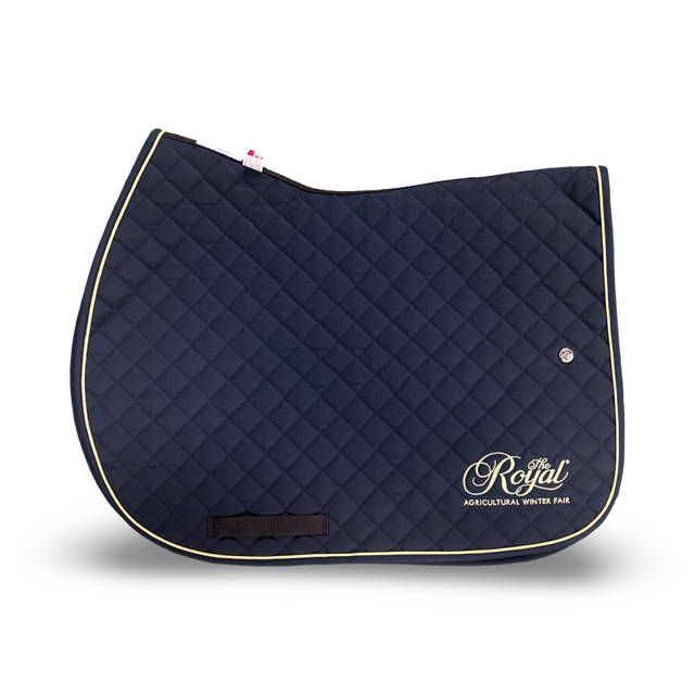The Royal Ogilvy Regular Profile Jump Pad Navy – The Royal Paddock