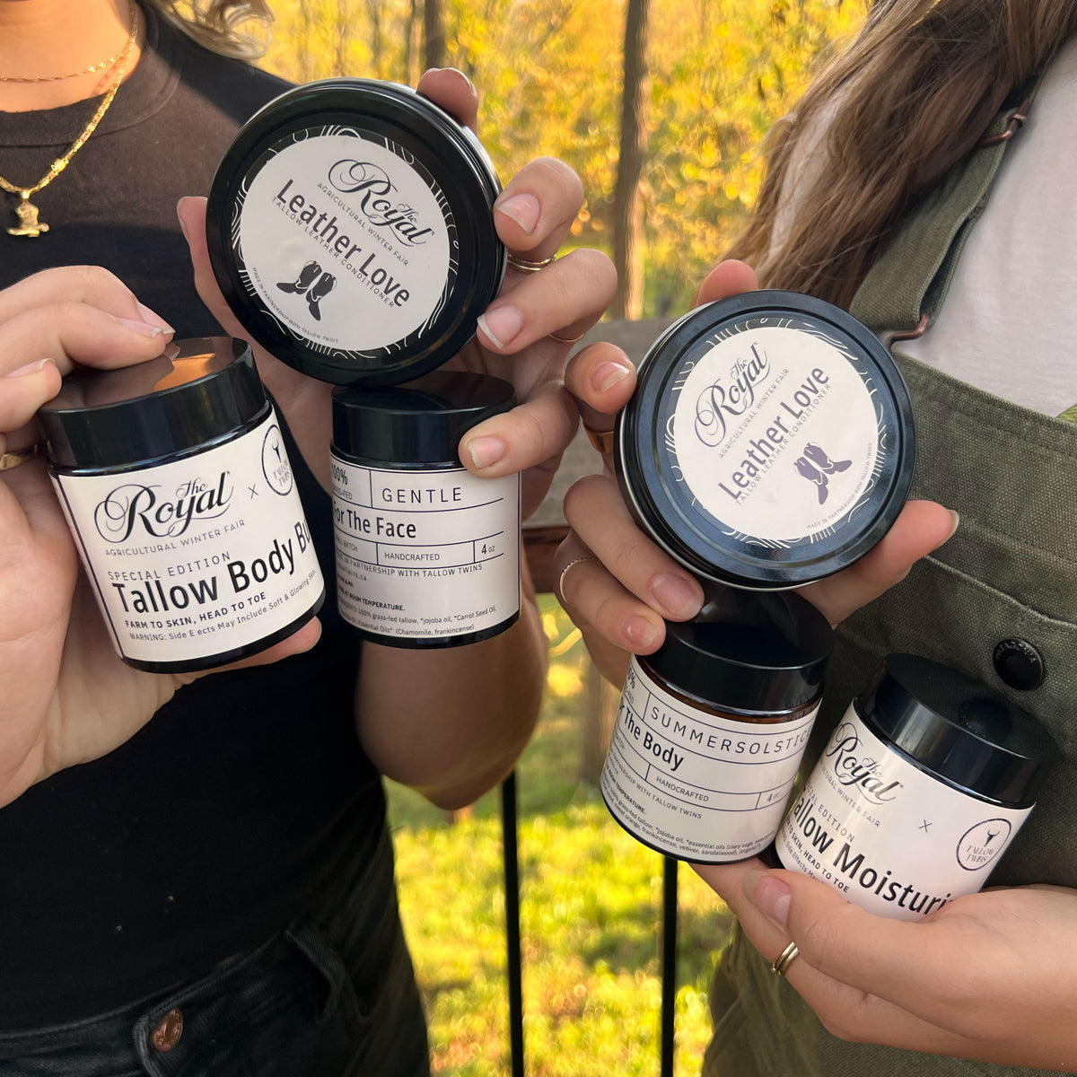 Tallow Twins X The Royal - For the Face – The Royal Paddock