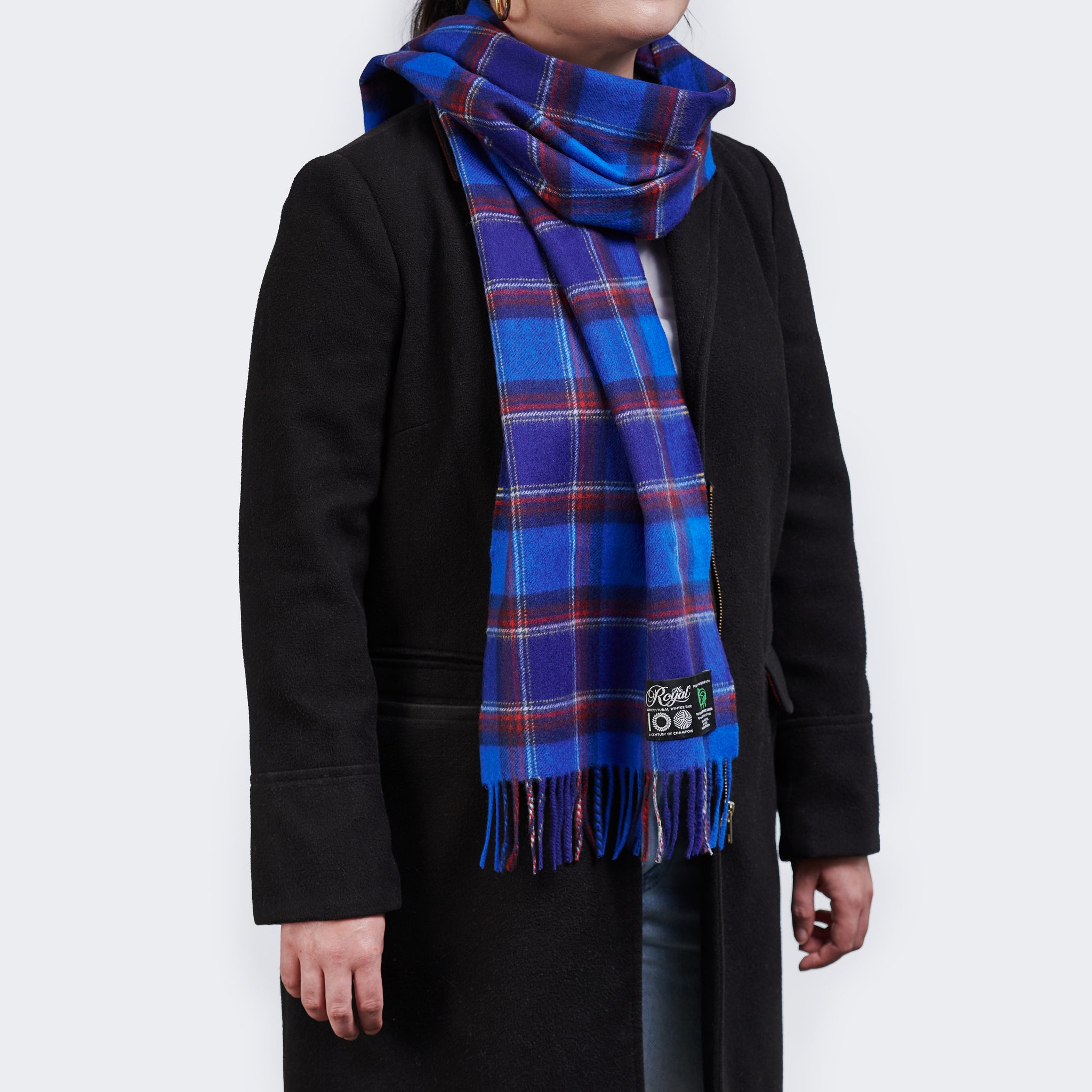 100% RWS Accredited Merino Lambswool Royal Tartan Scarf – The Royal Paddock